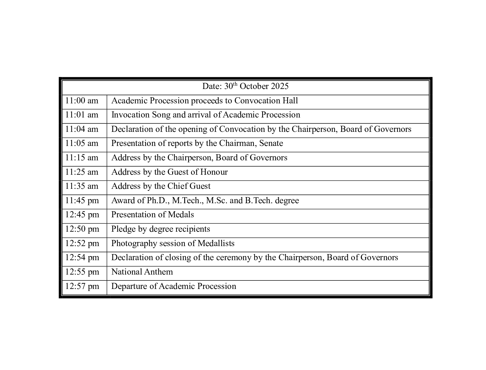 12th Convocation 2025 | National Institute of Technology Meghalaya